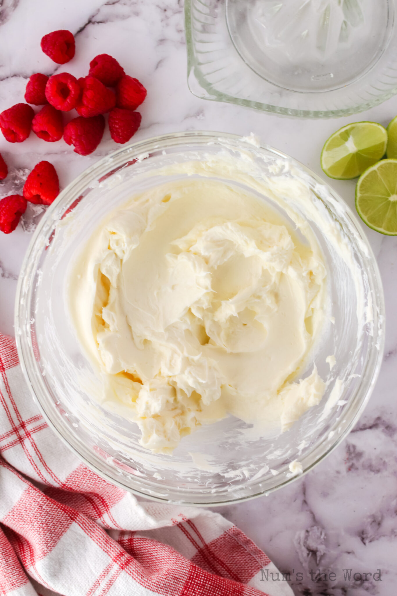 Raspberry Key Lime Cheesecake - Num's the Word