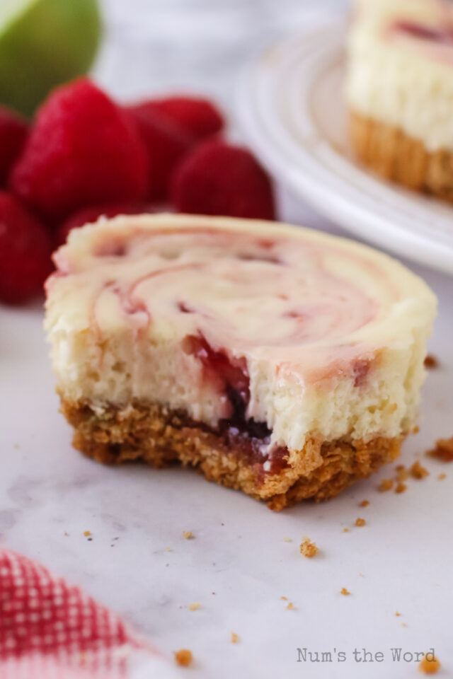 Raspberry Key Lime Cheesecake - Num's the Word