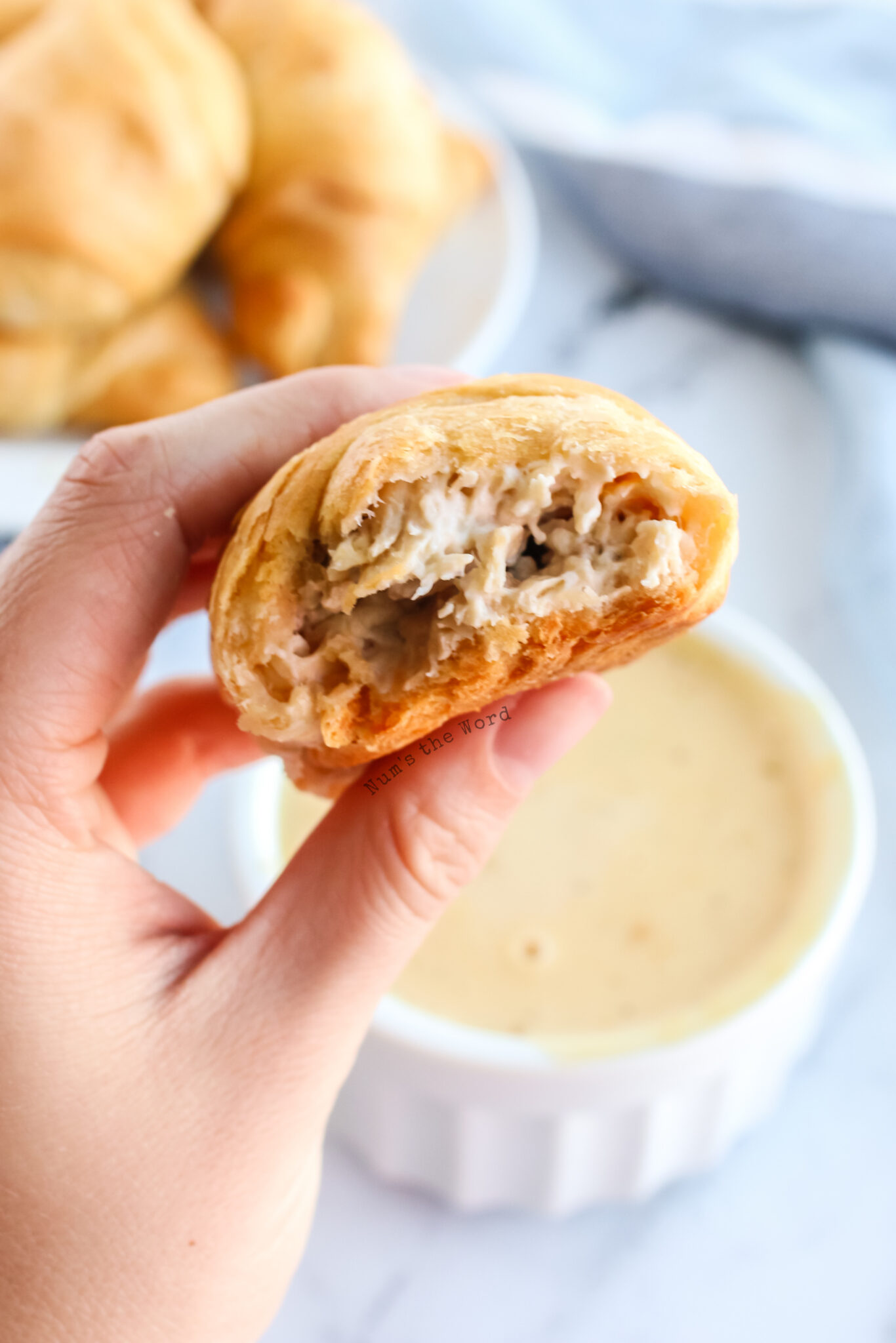 Chicken Cream Cheese Pockets - Num's the Word