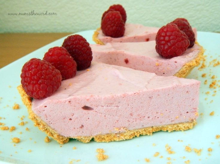 Raspberry Mousse Pie - Num's the Word