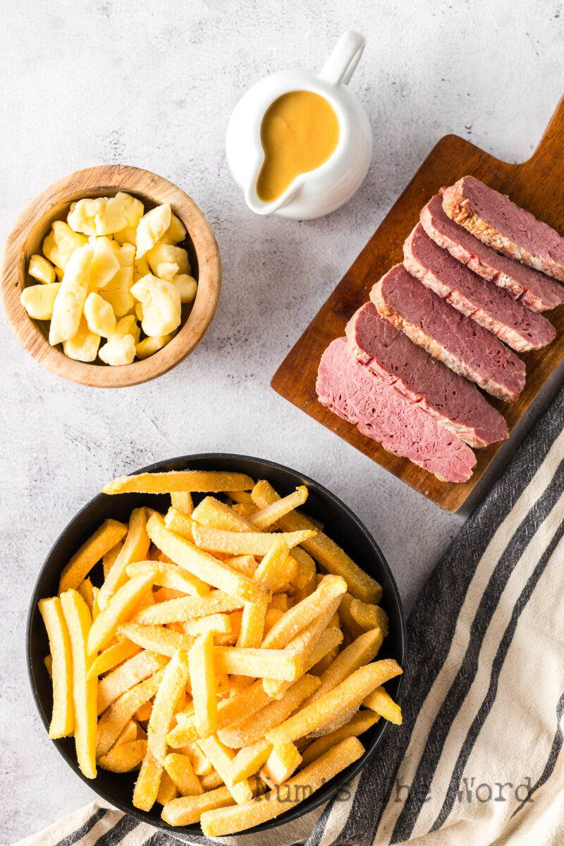 Corned Beef Poutine - Num's the Word