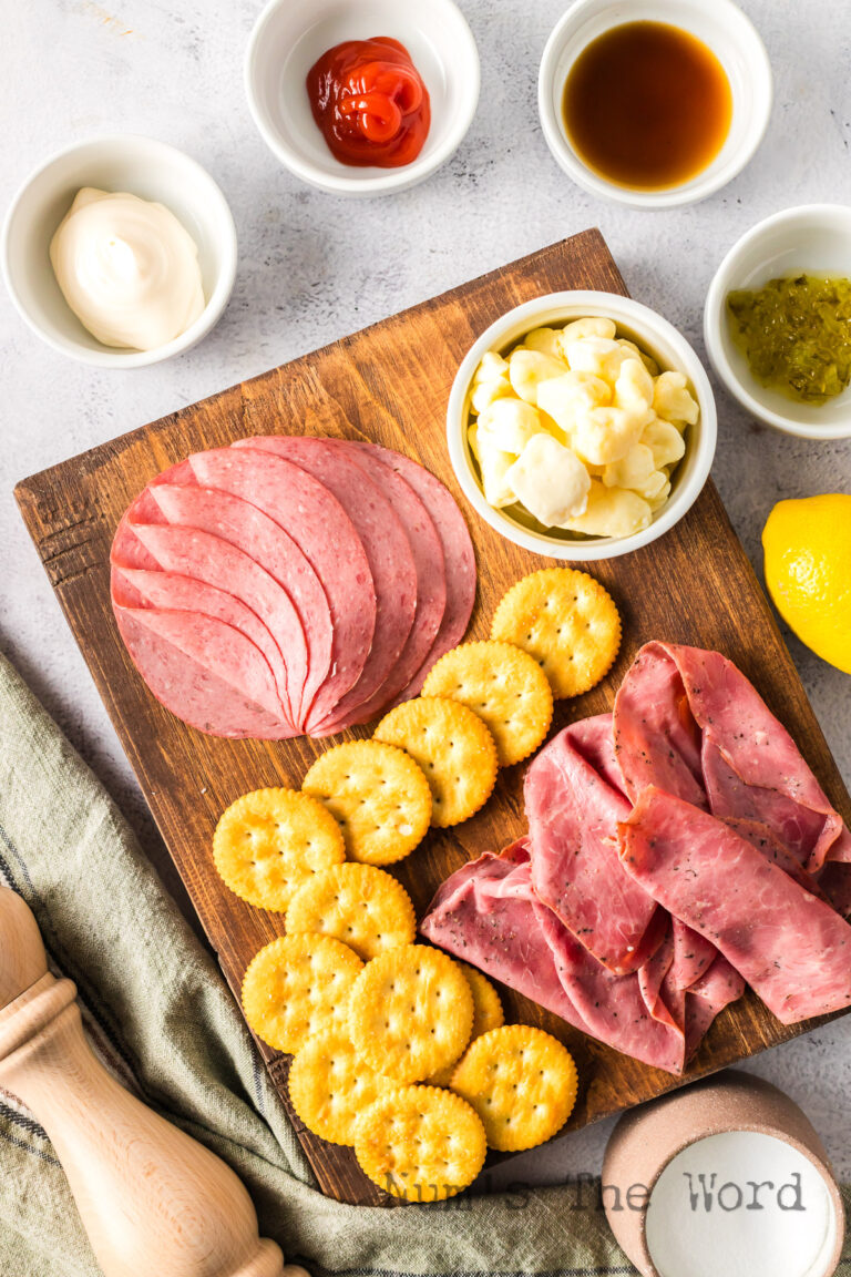 Corned Beef Cracker Sliders - Num's the Word
