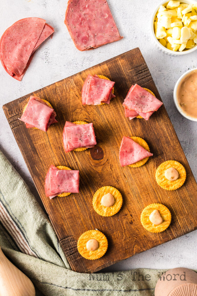 Corned Beef Cracker Sliders - Num's the Word