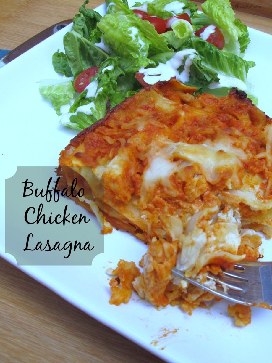 Buffalo Chicken Lasagna - Num's the Word