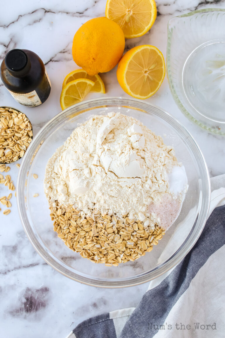 Lemon Crumb Bars - Num's the Word