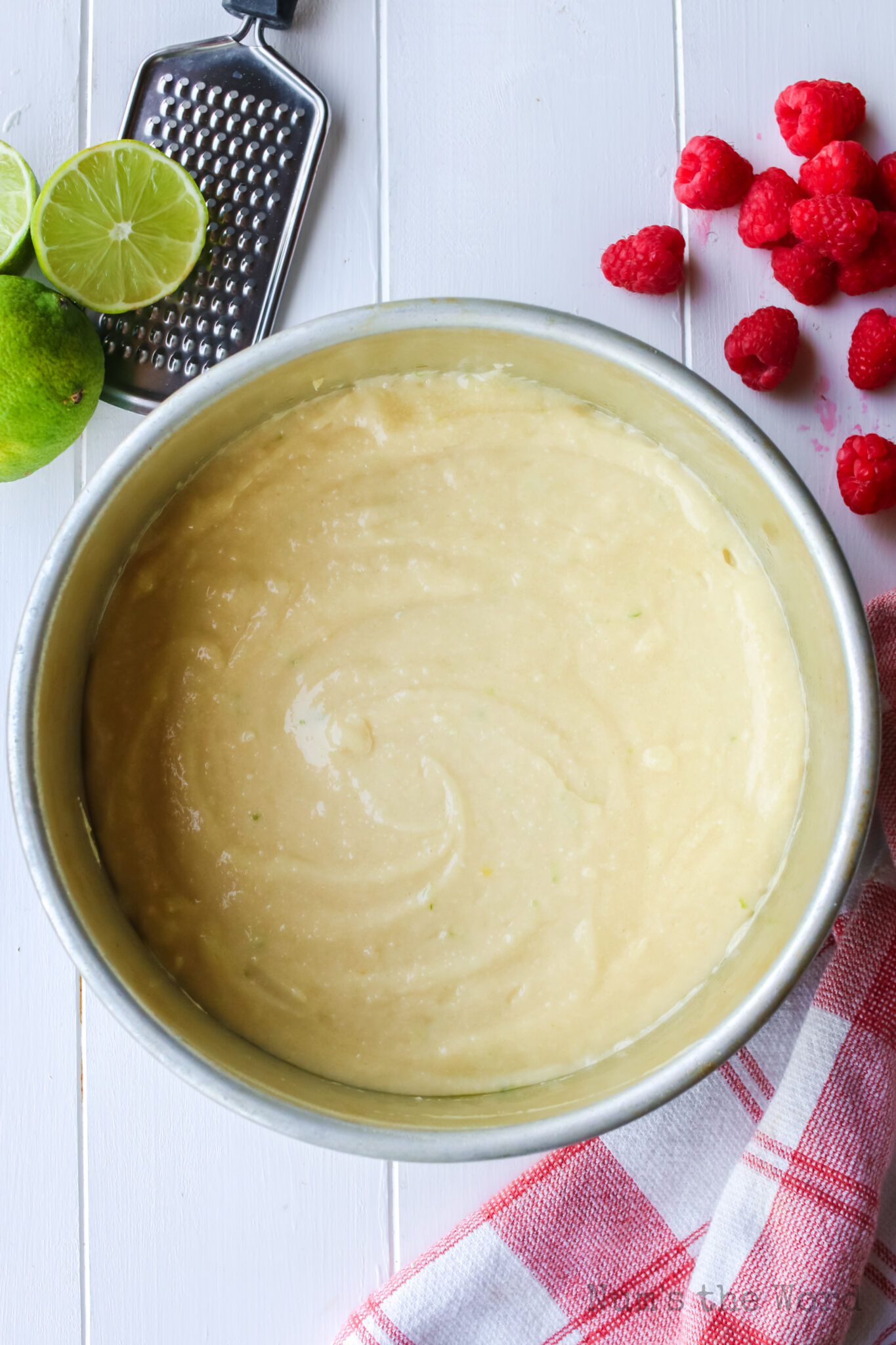 Raspberry Lime Cake - Num's the Word