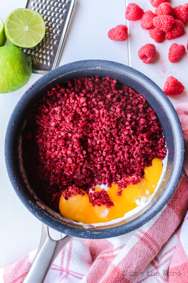 Raspberry Lime Cake - Num's the Word