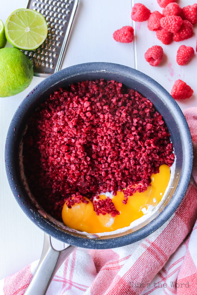 Raspberry Lime Cake - Num's the Word