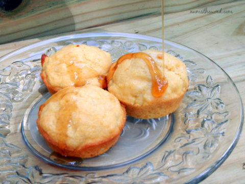 Maple Syrup Cornbread - Num's the Word