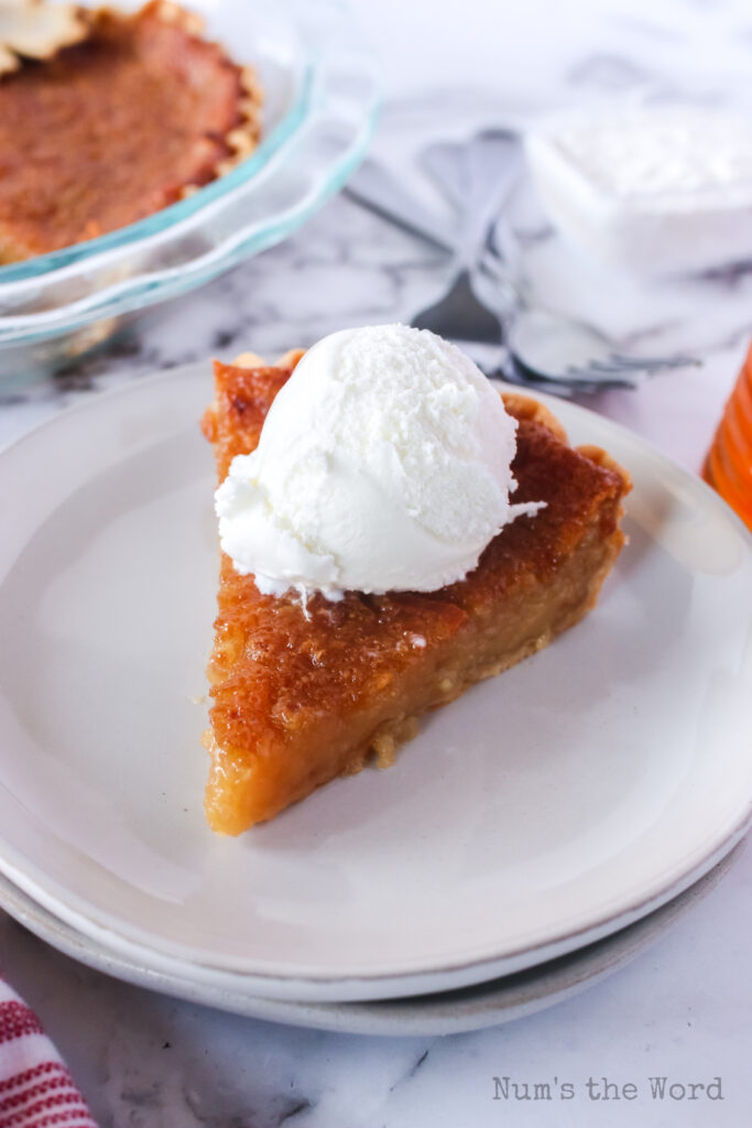Maple Syrup Pie - Num's the Word