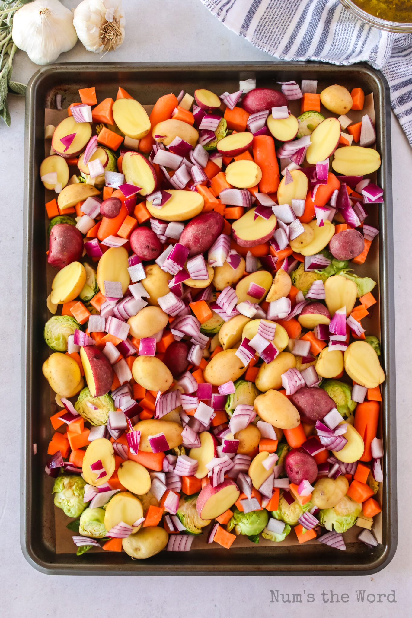 Roasted Winter Vegetables - Num's the Word