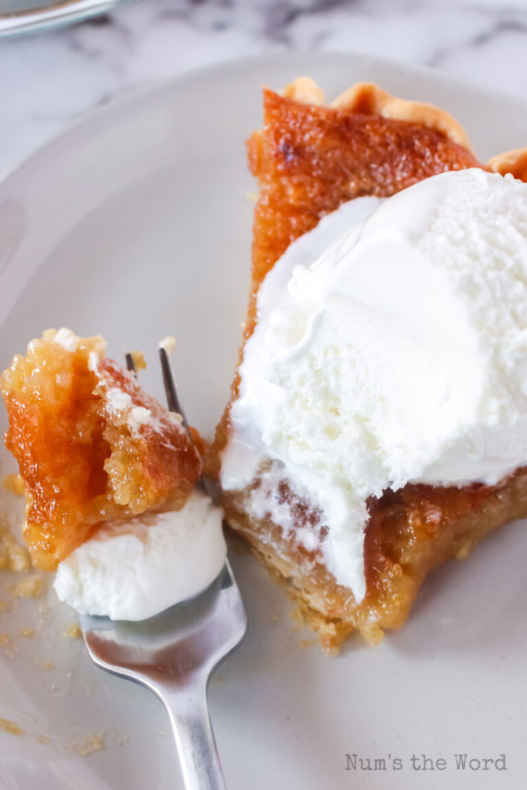 Maple Syrup Pie - Num's the Word