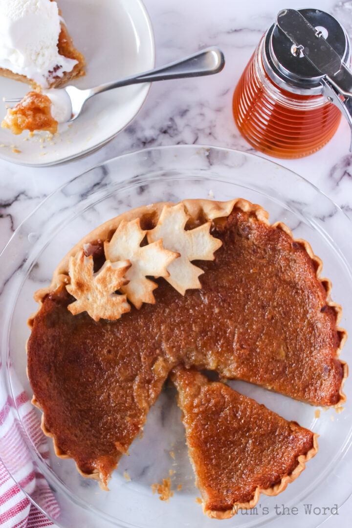 Maple Syrup Pie - Num's the Word
