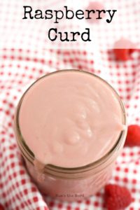 Homemade Raspberry Curd - Num's the Word