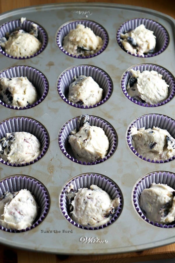 Blueberry Muffins - Num's the Word