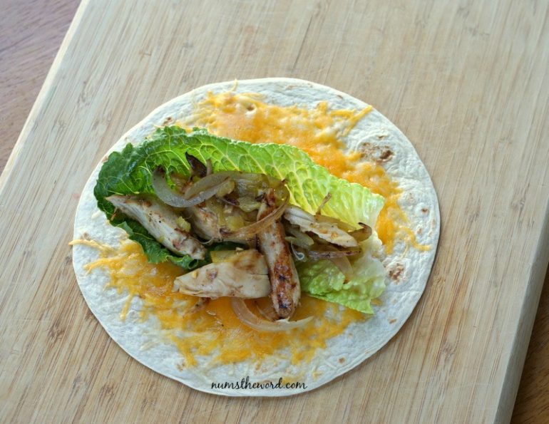 Mexican Chicken Wrap - Num's the Word
