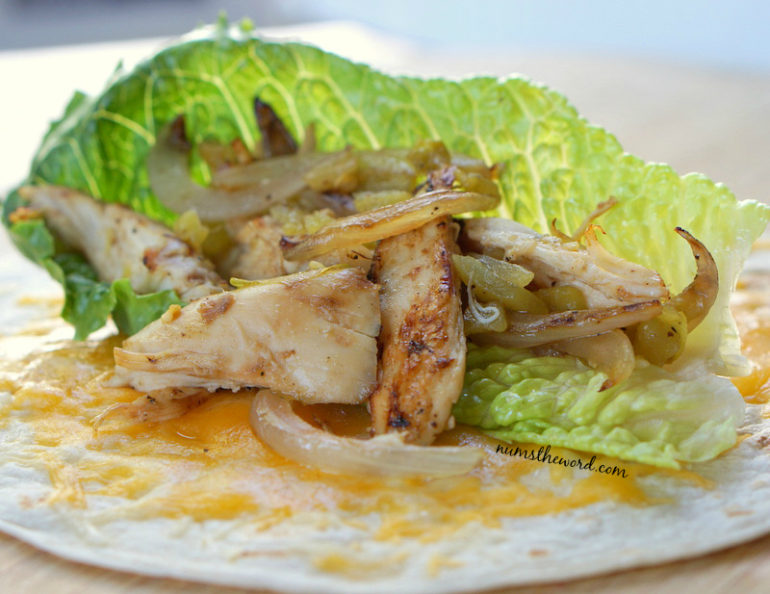 Mexican Chicken Wrap - Num's the Word