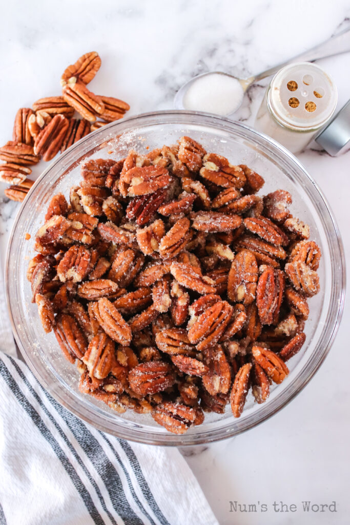 Cinnamon Sugar Pecans - Num's the Word