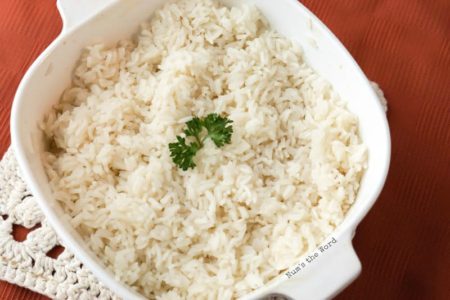 Fluffy Buttered Rice - Num's the Word