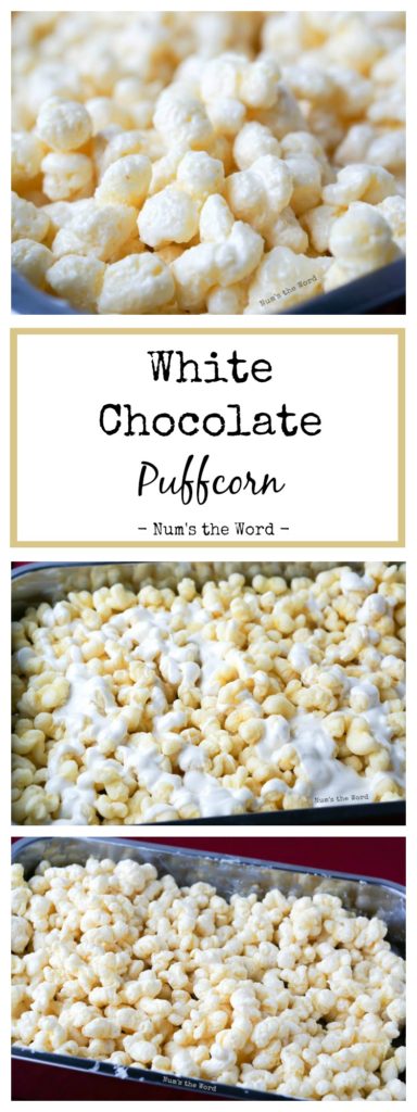White Chocolate Puffcorn - Num's the Word