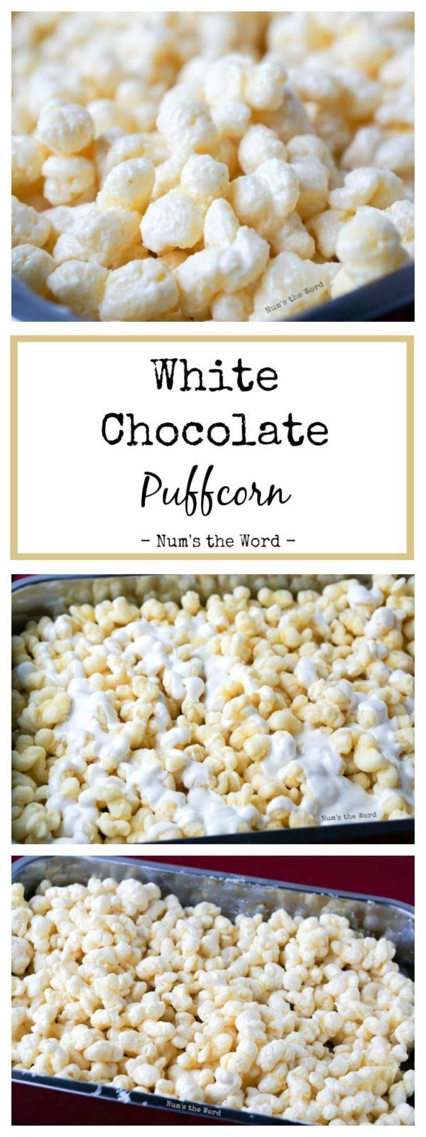 White Chocolate Puffcorn - Num's the Word