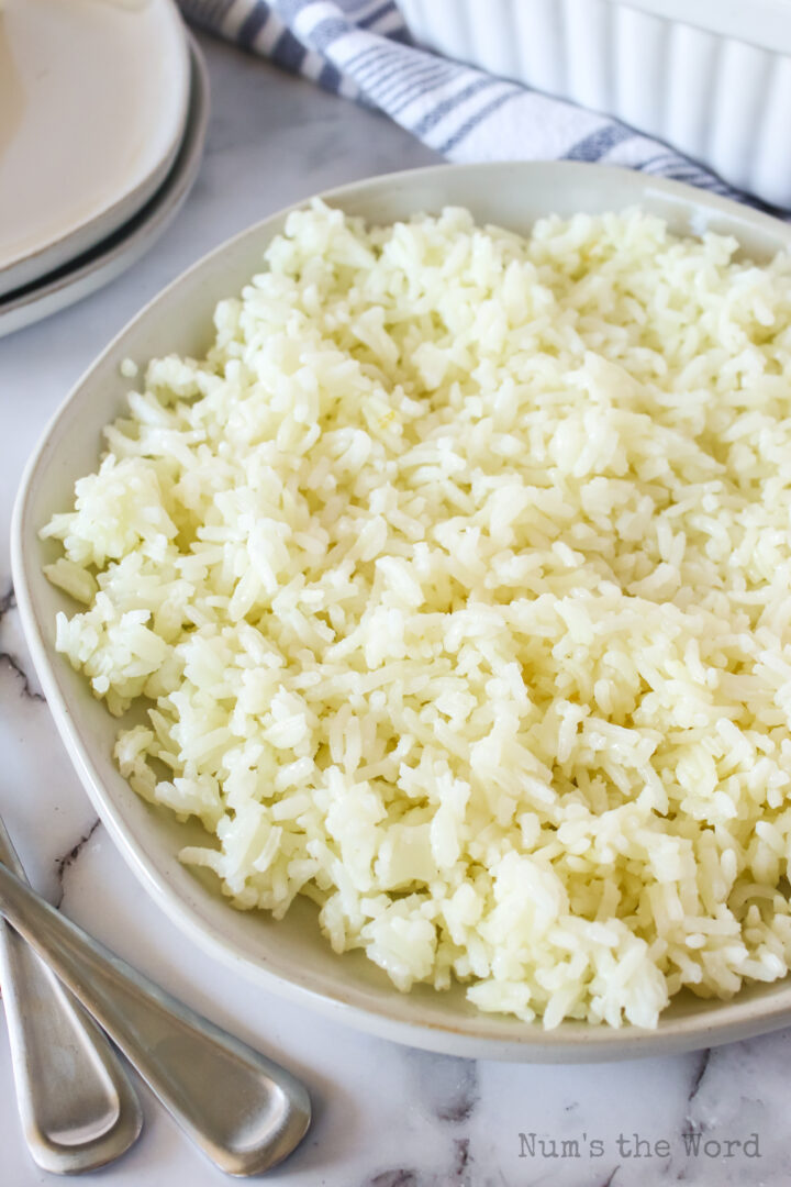 Oven Baked Rice - Num's the Word