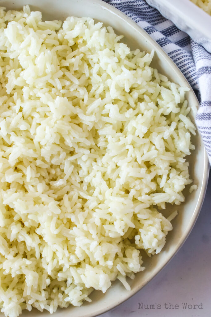 Oven Baked Rice - Num's the Word