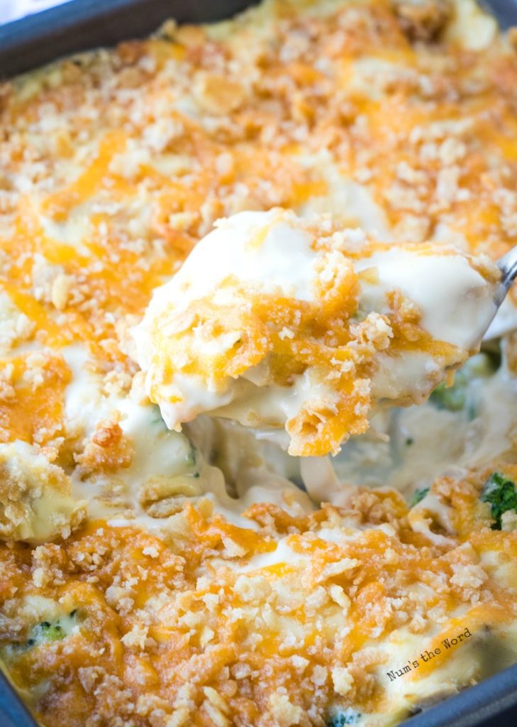 Chicken Divan Casserole with or without rice! - Num's the Word