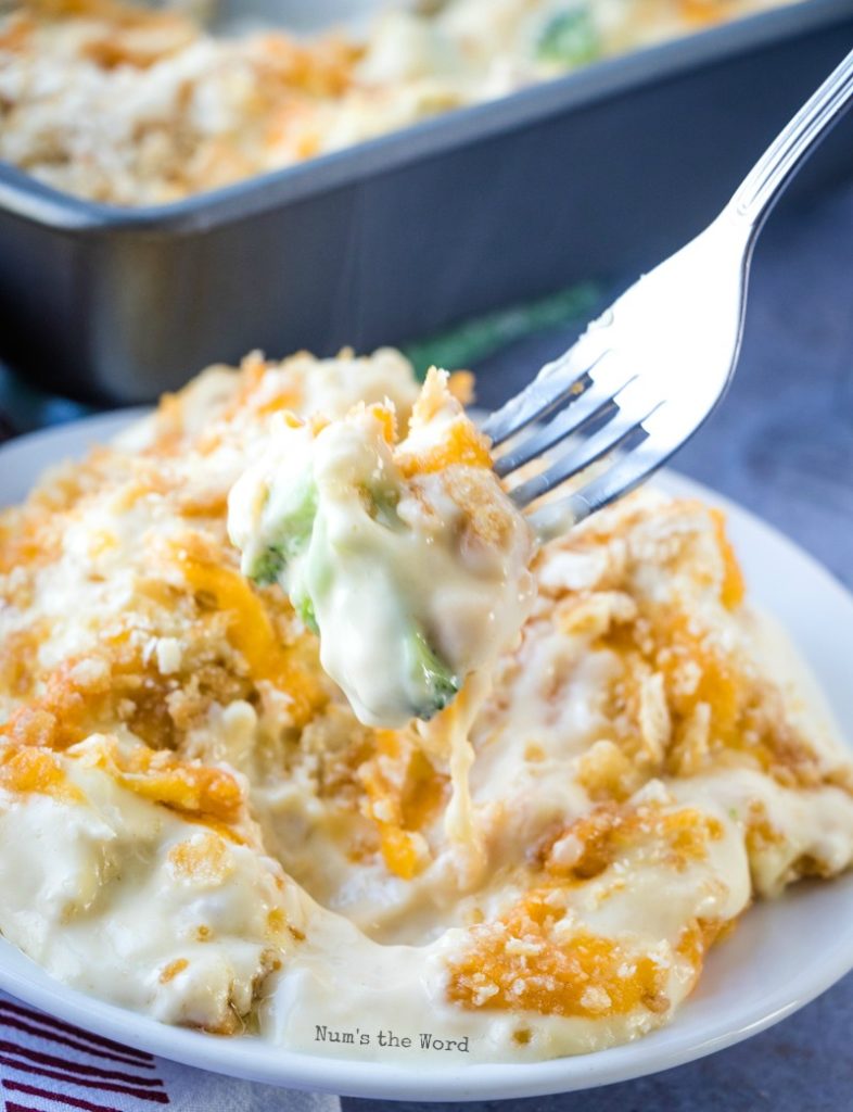 Chicken Divan Casserole with or without rice! - Num's the Word