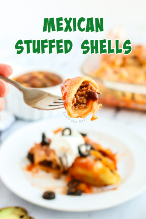 Mexican Stuffed Shells - Num's the Word