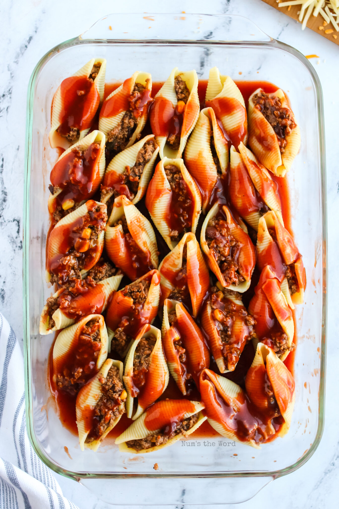 Mexican Stuffed Shells - Num's the Word