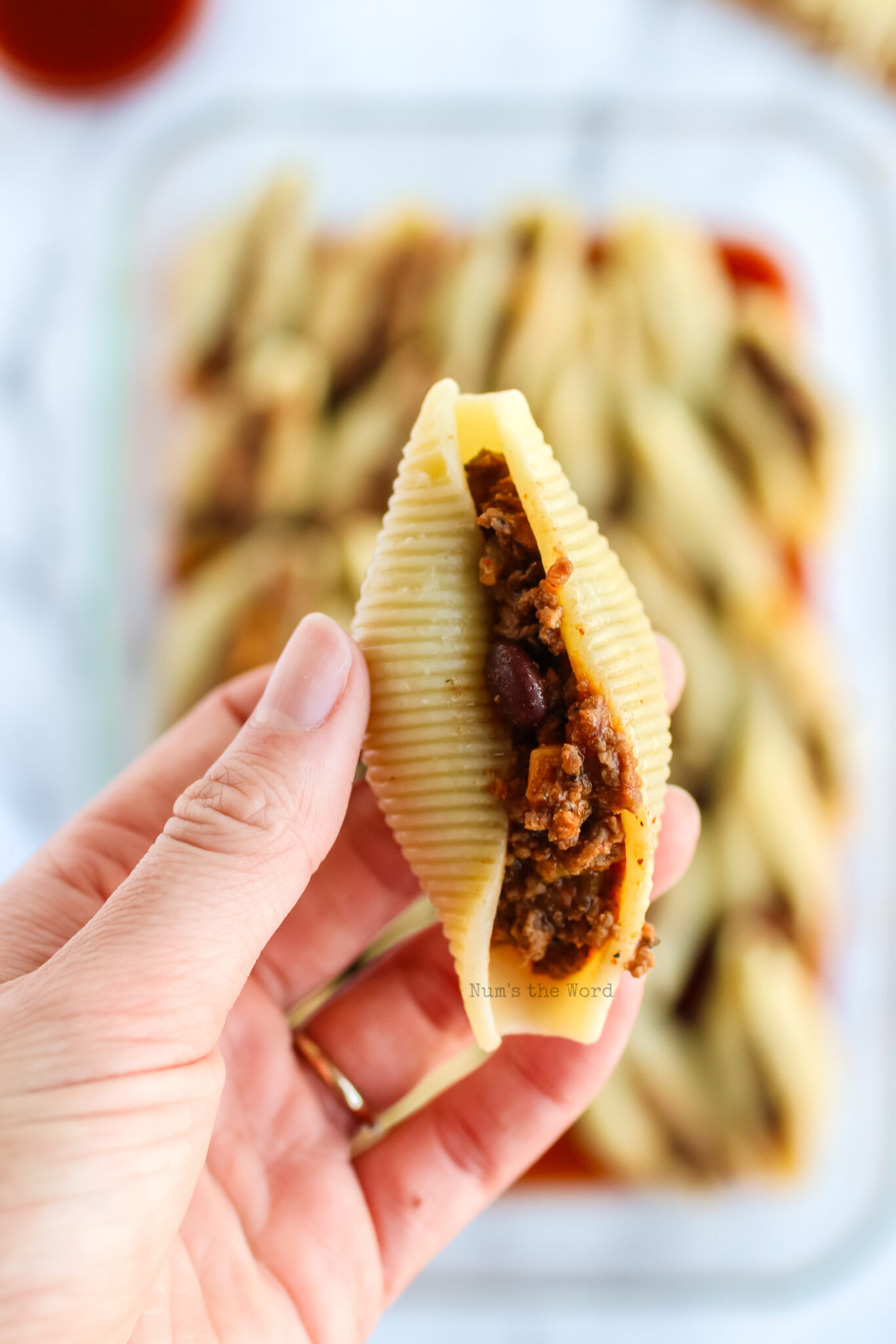 Mexican Stuffed Shells - Num's the Word