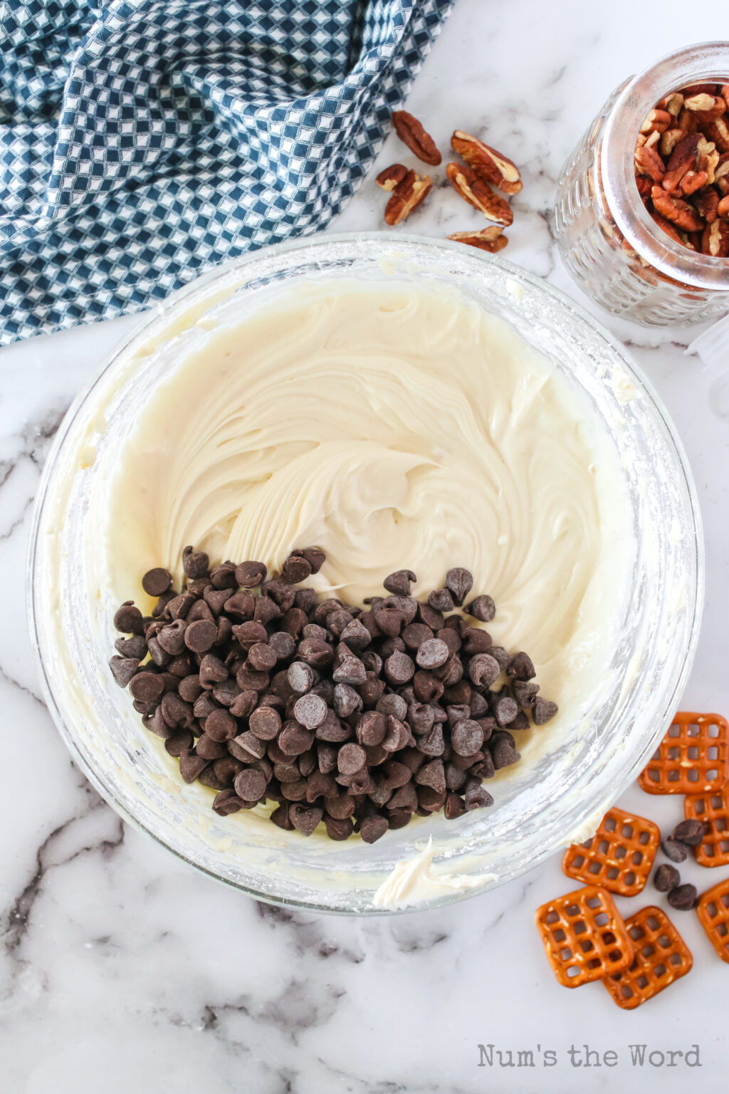 Chocolate Chip Cheese Ball - Num's the Word
