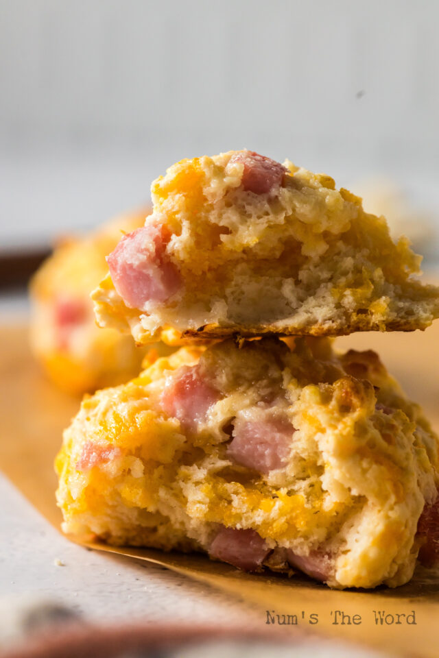 Ham and Cheese Biscuits - Num's the Word