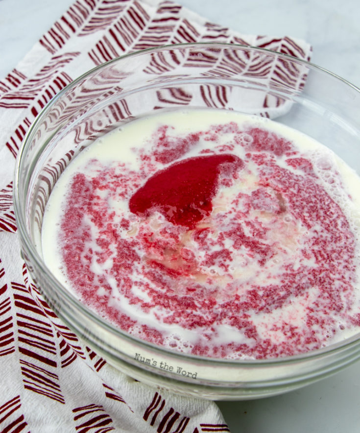 Homemade Raspberry Ice Cream Recipe - Num's the Word