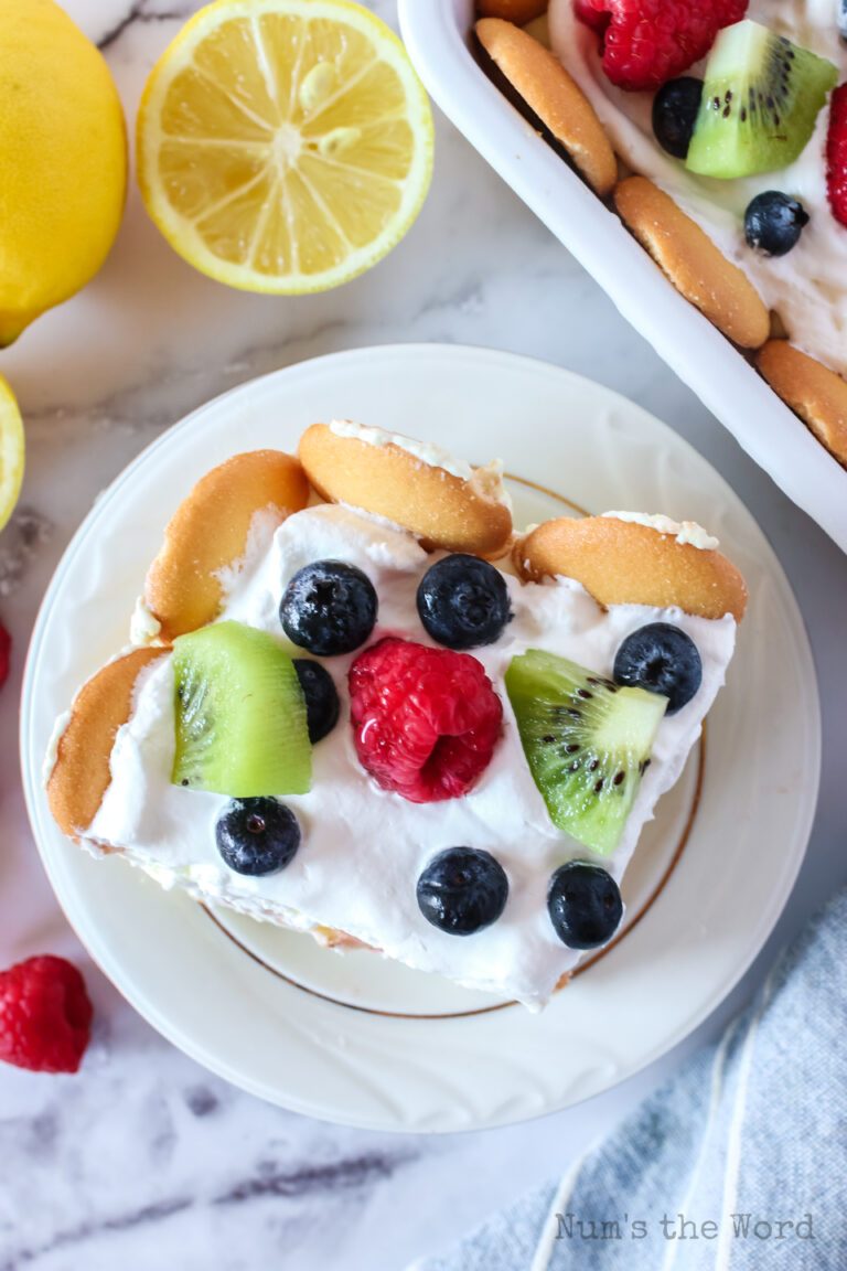 Lemon Raspberry Mousse - Num's the Word