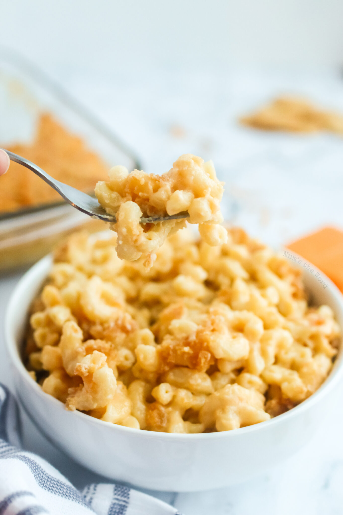 Baked Macaroni & Cheese - Num's the Word