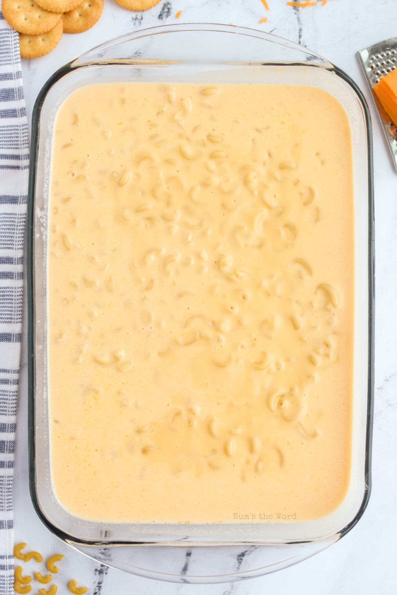 Baked Macaroni & Cheese - Num's the Word