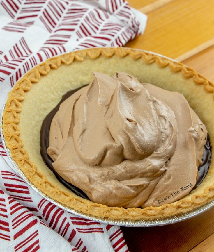 Chocolate Pie {No Bake Recipe} - Num's the Word