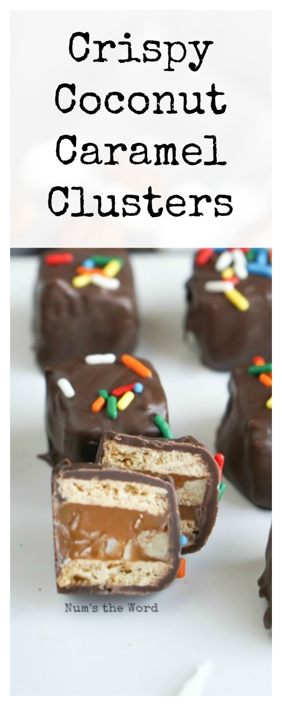 Crispy Coconut Caramel Clusters - Num's the Word