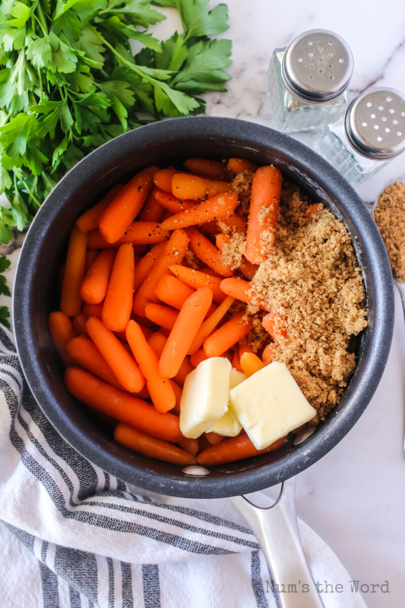 Candied Carrots - Num's the Word