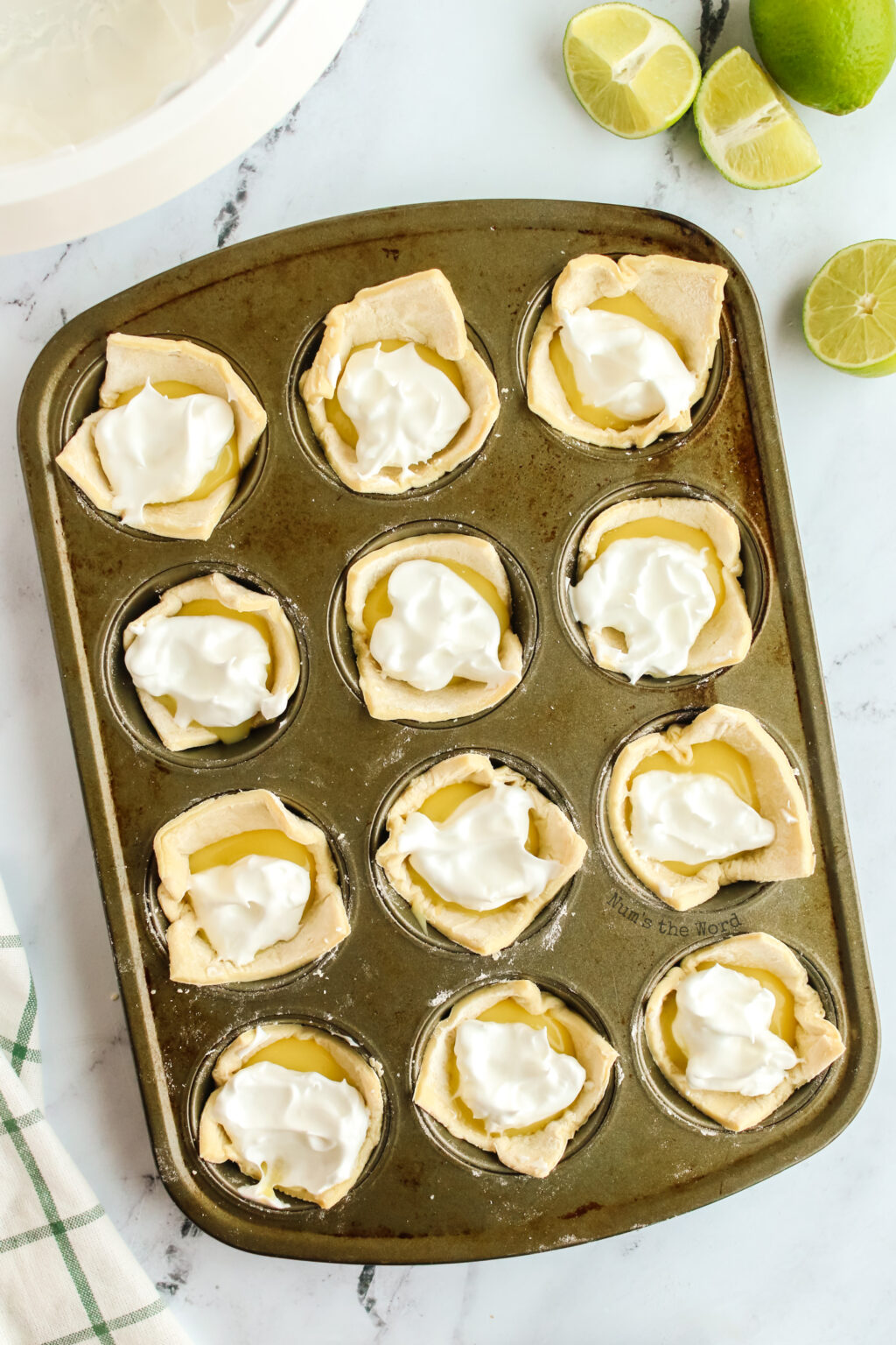 Easy Lime Curd Puff Pastry Tarts {or Lemon Curd!} - Num's the Word