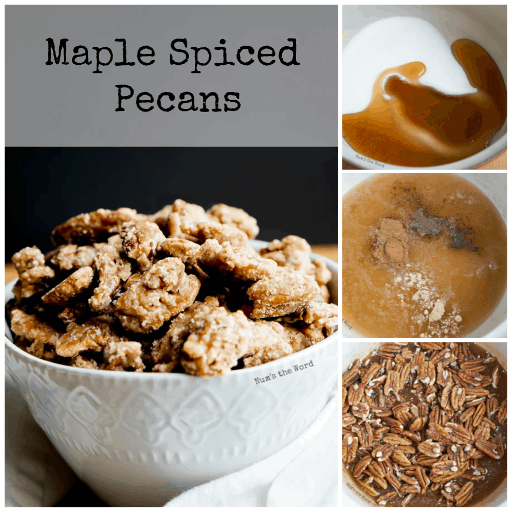 Maple Spiced Pecans - Num's the Word