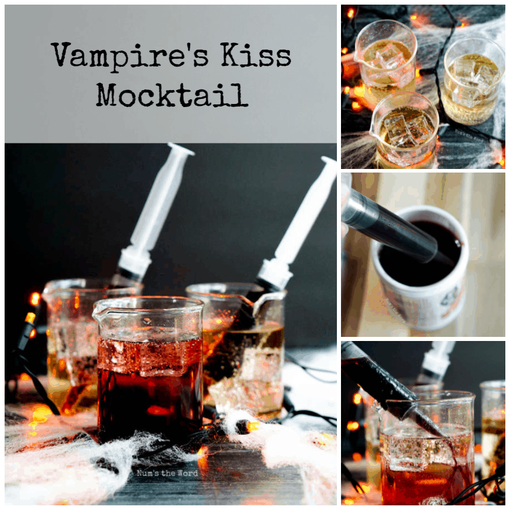 Vampire's Kiss Mocktail - Halloween Drink for Kids - Num's the Word