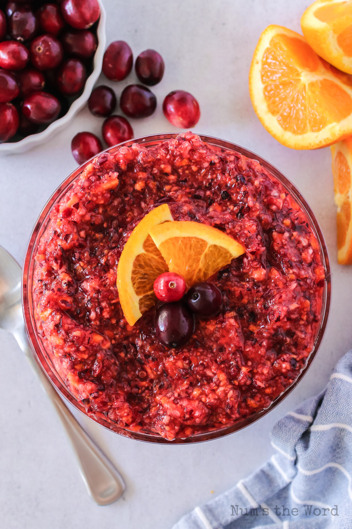 Cranberry Relish [3 Ingredients!] - Num's the Word