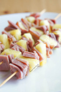 Ham and Pineapple Kabobs - Num's the Word