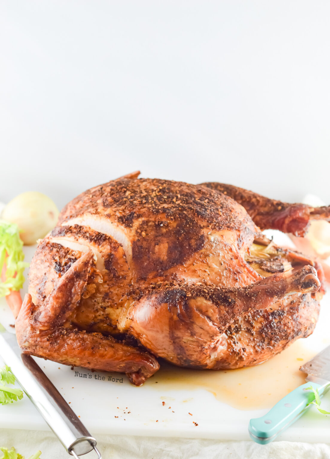 Best Smoked Turkey for Thanksgiving - Num's the Word