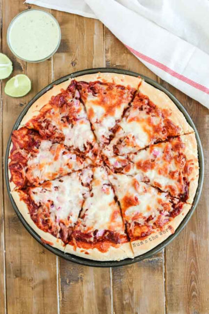 Pulled Pork Pizza - Num's the Word