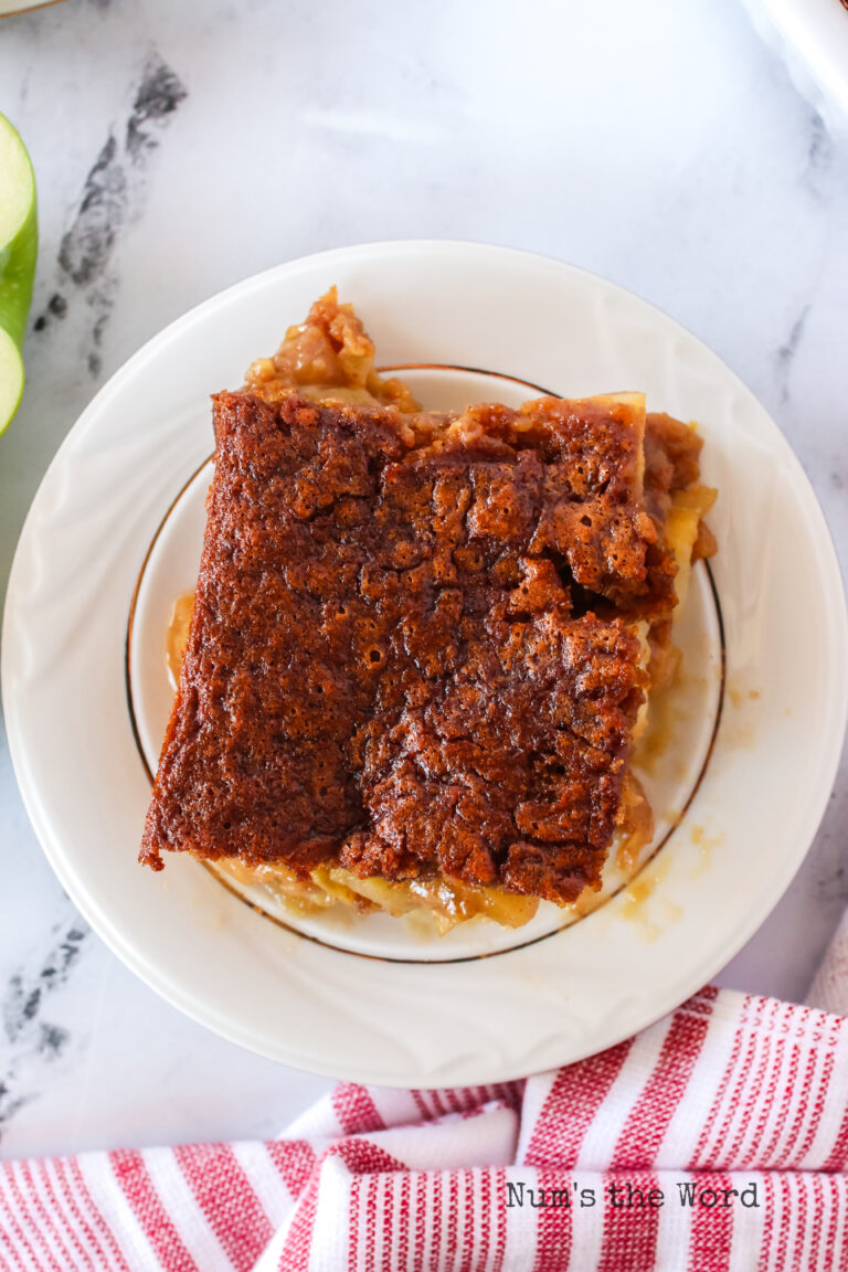 Apple Gingerbread Cake - Num's the Word