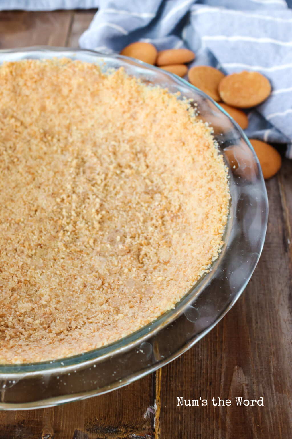 Vanilla Wafer Pie Crust - Num's the Word
